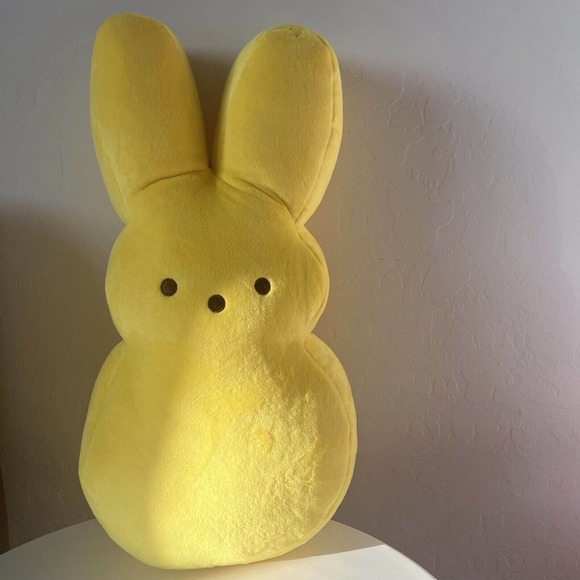 Peeps | Toys | Peeps Yellow Stuffed Animal Bunny Plush Easter Brand New ...